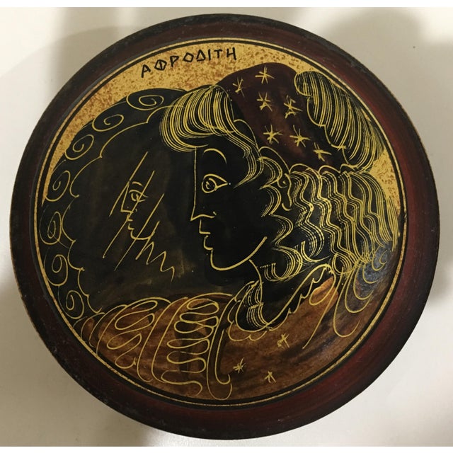 Greek Mythology Aphrodite Pottery Tinker Box | Chairish