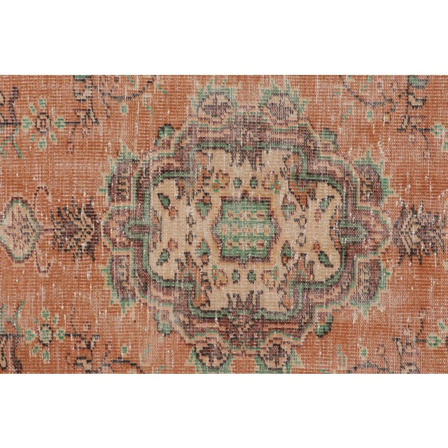Vintage Turkish Rug in Polychromatic Patterns and Medallion, From Rug ...