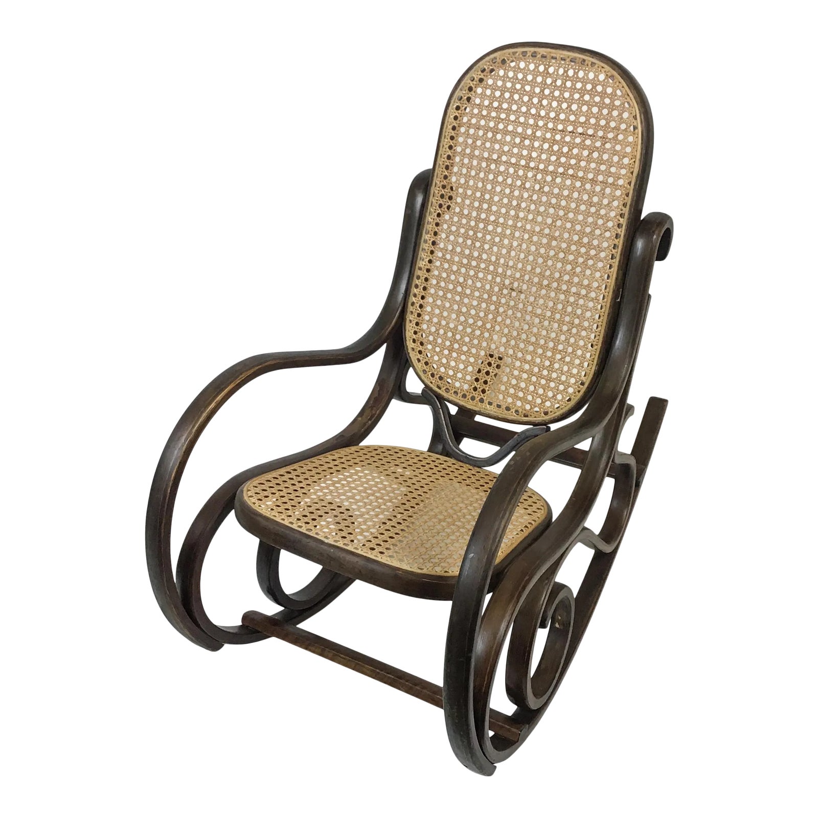 Vintage Child Bentwood Rocker | Chairish