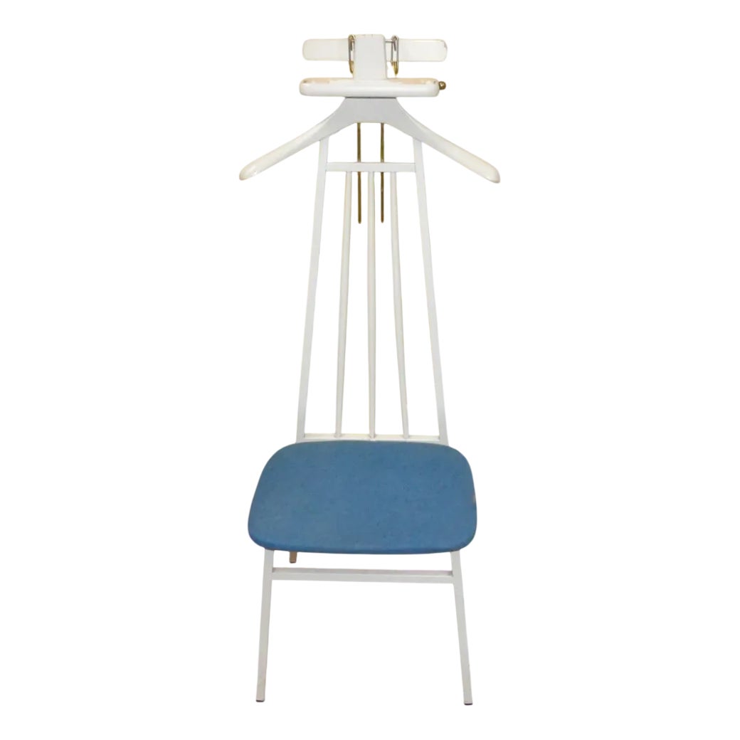 Mute Valet 1960s Wardrobe Clothes Rack with Seat Clothes Chair Clothes ...