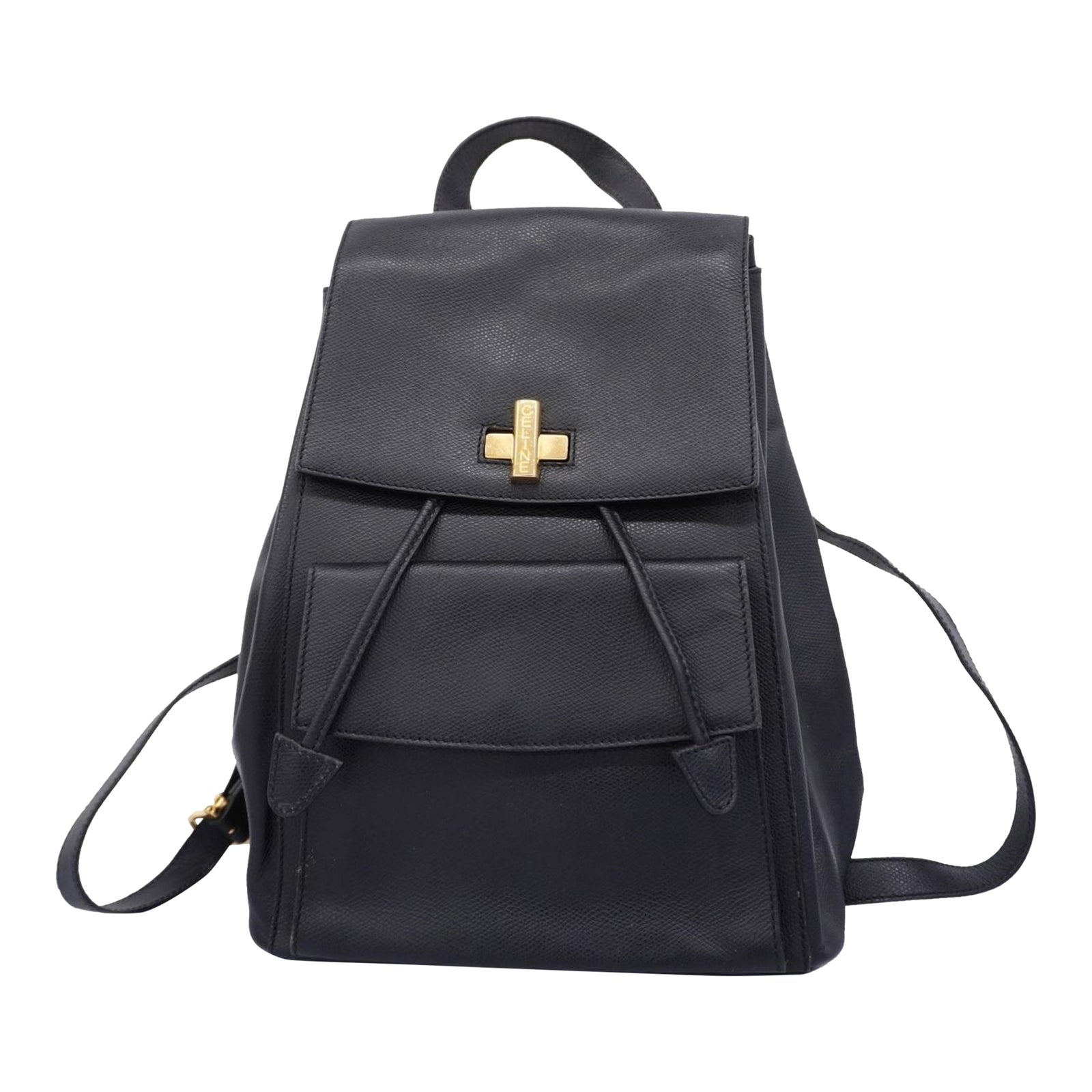 Celine Backpack Leather Black Women's | Chairish