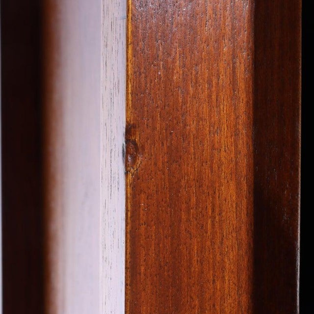 Stickley School Arts & Crafts Carved Mahogany Tall Case Grandfather ...