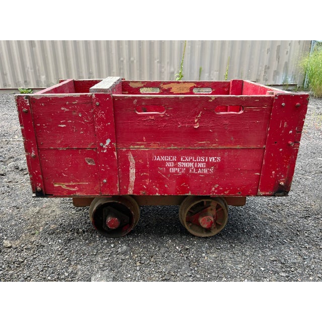 Antique Ore Cart “Dynamite Car” From South Dakota Gold Mine | Chairish