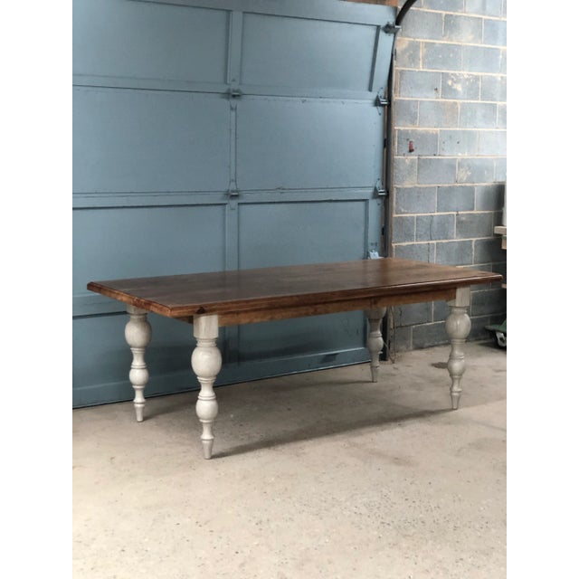 Pine Farmhouse Table | Chairish