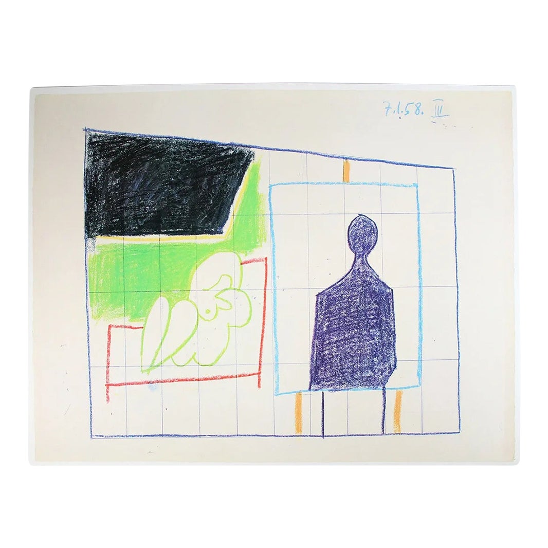 1972 Picasso La Chute D’Icare 2 Edition D’Art Skira | Chairish