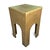 Brass Finish Arch Side Table | Chairish