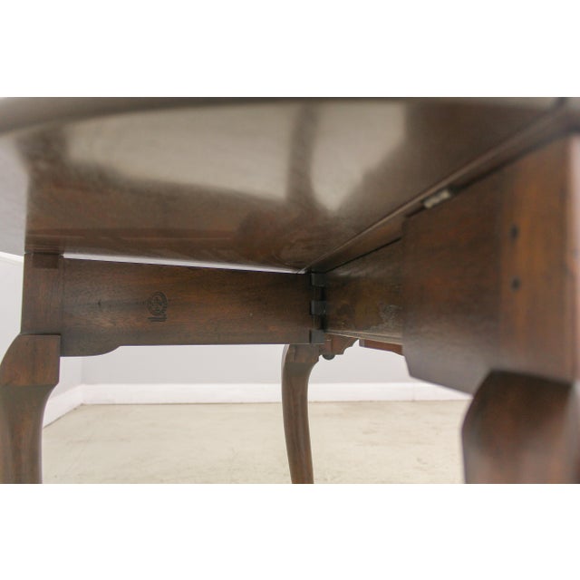 Kittinger Cw-156 Colonial Williamsburg Mahogany Clawfoot Table | Chairish