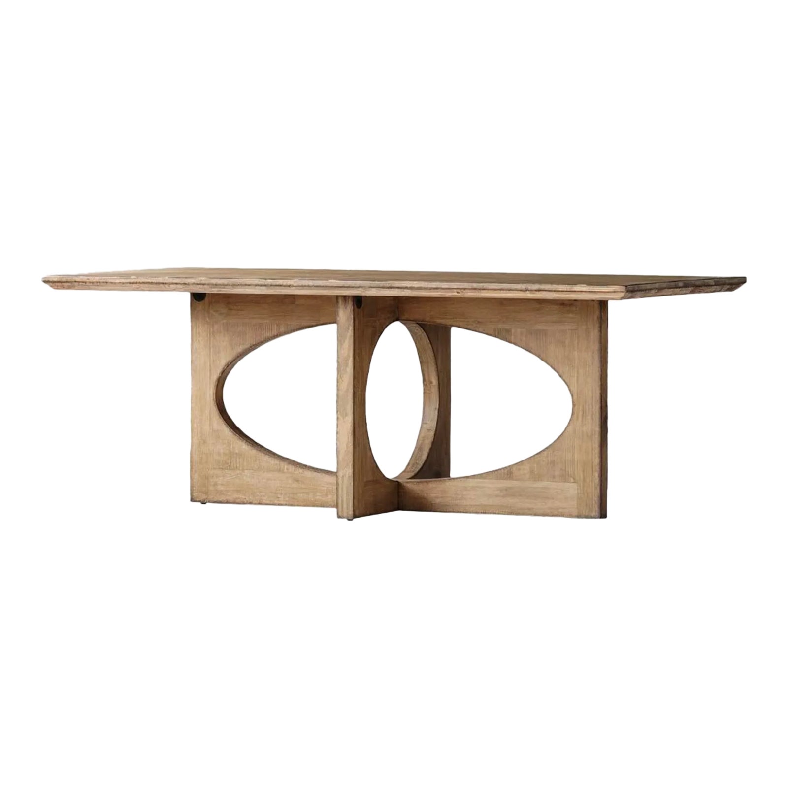 Matthew Izzo Home Cut It Out Rectangle Dining Table | Chairish