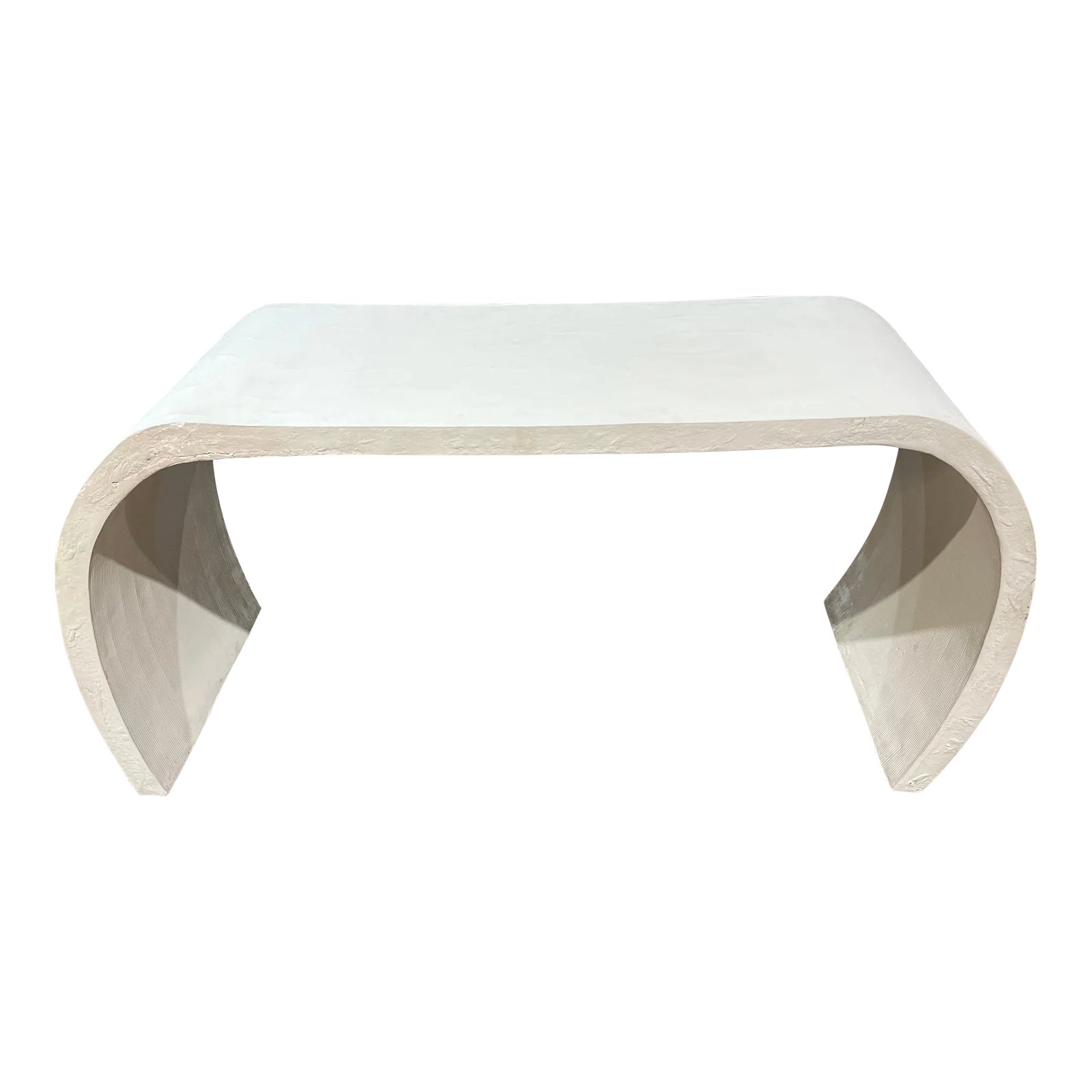 Crate & Barrel Concrete Wynn Console Table | Chairish