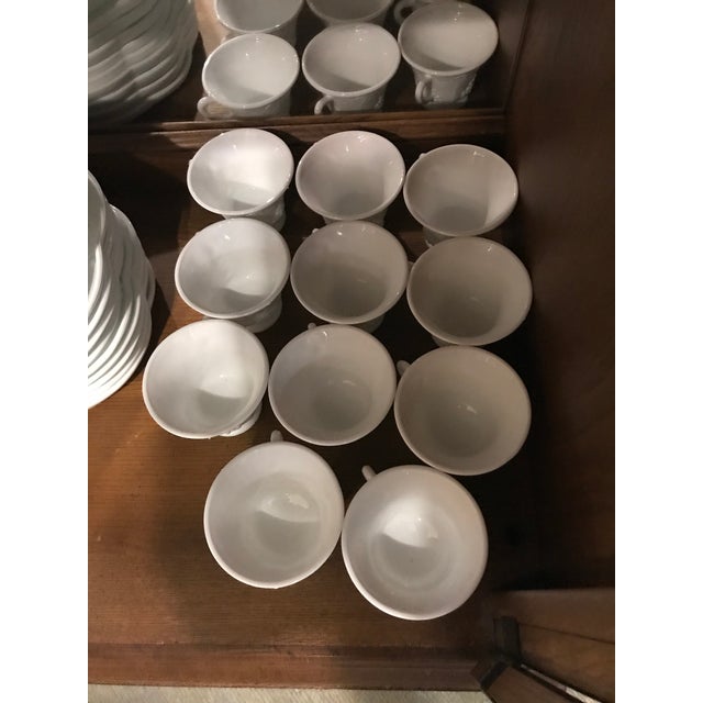 Colony "Harvest" Milk Glass Snack, Mid to Late 20th Century - Set of 4 ...