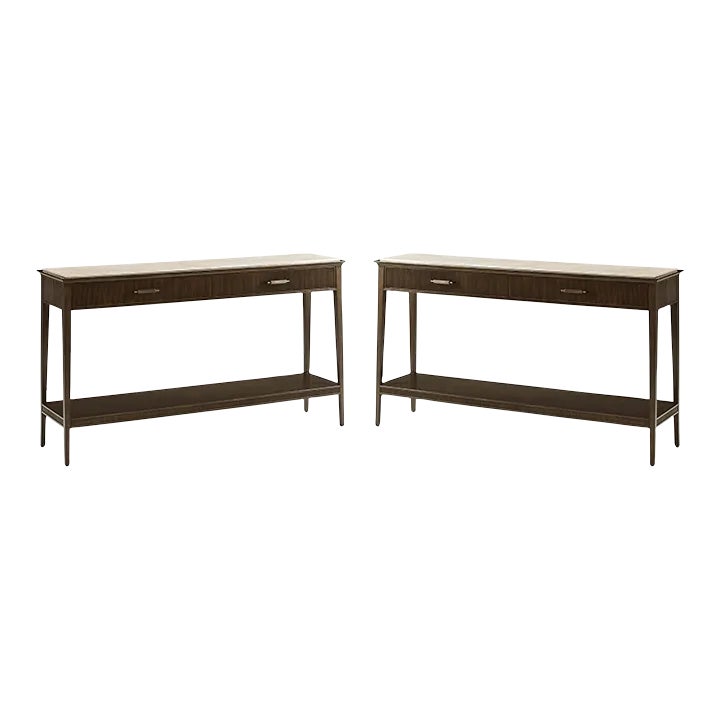 Pair of French Consoles | Chairish