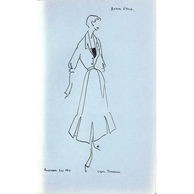 "Talking About Fashion to Elie Rabourdin and Alice Chavane" 1954 Dior ...