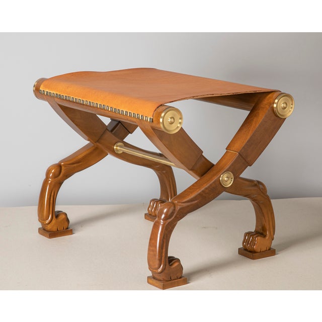 Folding Stool-Ancient Greek (Difros Okladias) | Chairish