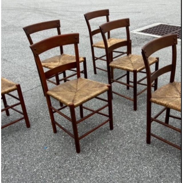 1950s Rustic French Mid-Century Modern Dining Chairs, Style of ...
