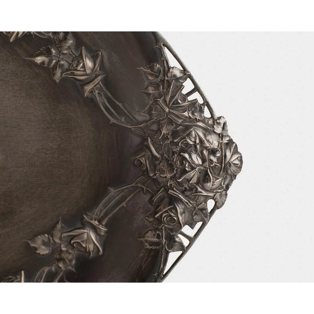 Late 19th Century Art Nouveau Large Wmf Tray With "Puttis" | Chairish