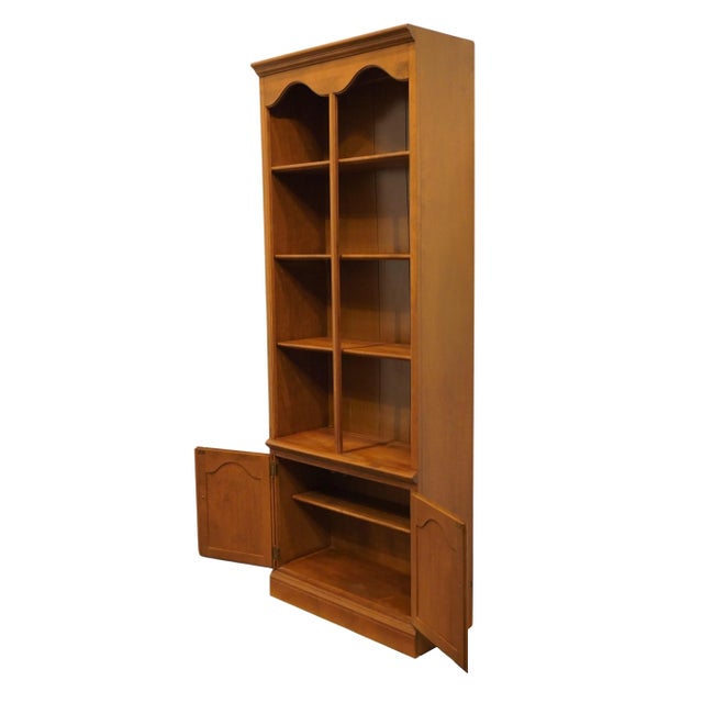 Ethan Allen Heirloom Nutmeg Maple Colonial Early American 30" Bookcase ...