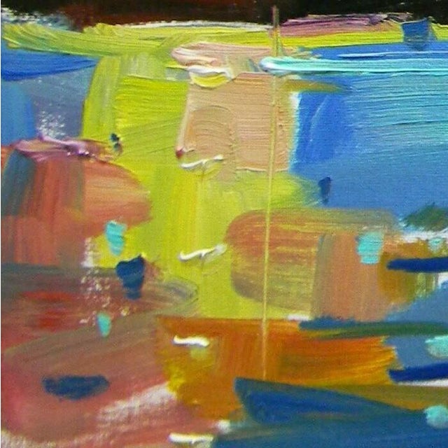 Sunset Original Fauvism Art Oil Painting by Jose Trujillo | Chairish