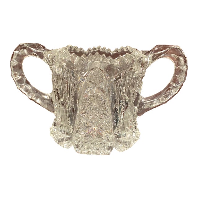 Late 1800’s-Early 1900’s American Brilliant Period (Apb) Hand Cut Sugar ...