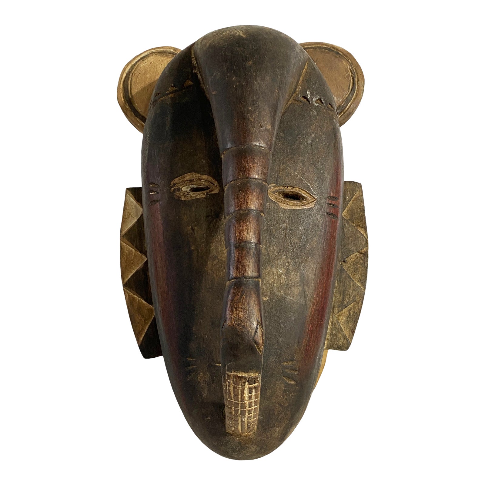 African Baule Goli Mask I Coast 14 " H | Chairish