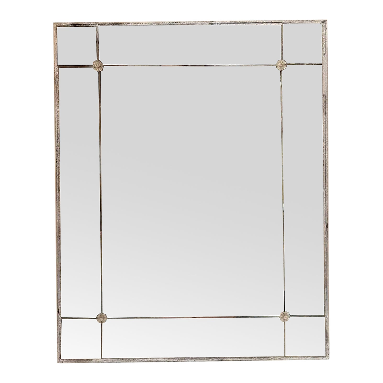 Venetian Etched Glass Mirror | Chairish