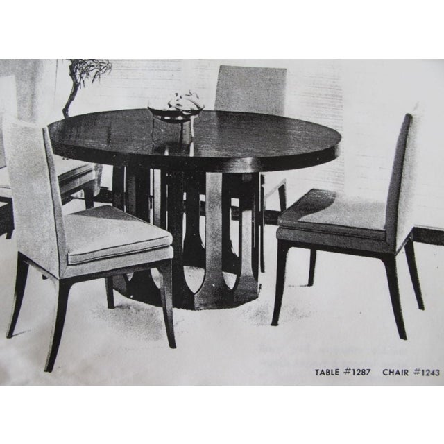 Harvey Probber Model 1287 Mid Century Modern Pedestal Dining Table C ...