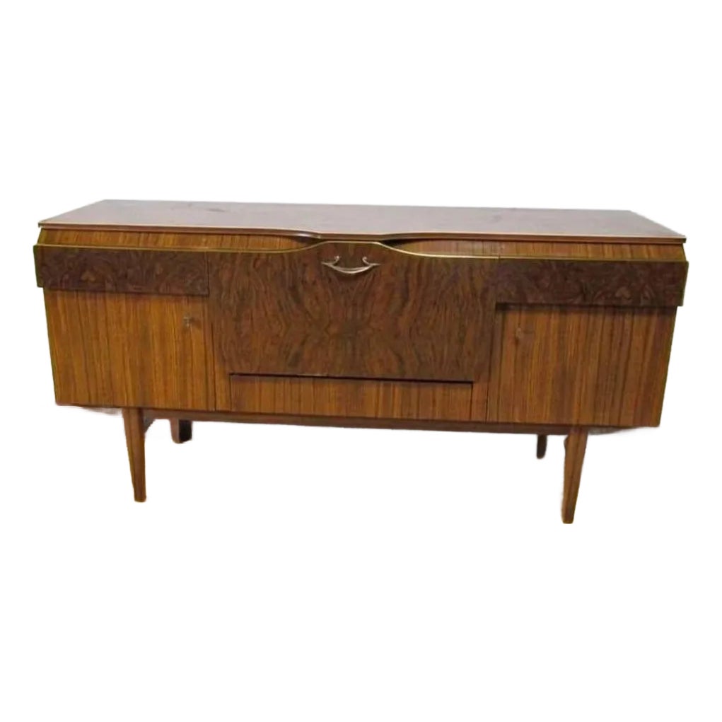 1960’s Retro Vintage Formica Cocktail Cabinet/Bar/Sideboard | Chairish