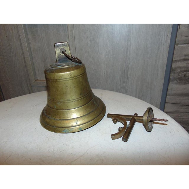 Pre-War Bronze Bell | Chairish