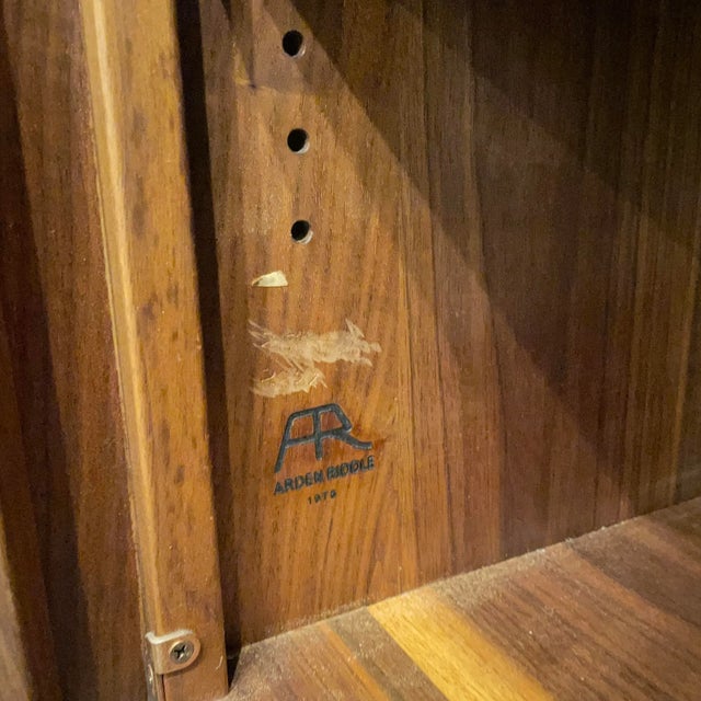 1975 Arden Riddle Custom-Made Room Divider Bookcase 1 of 1 Studio ...