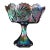 Vintage Fenton Amethyst Carnival Glass Compote | Chairish