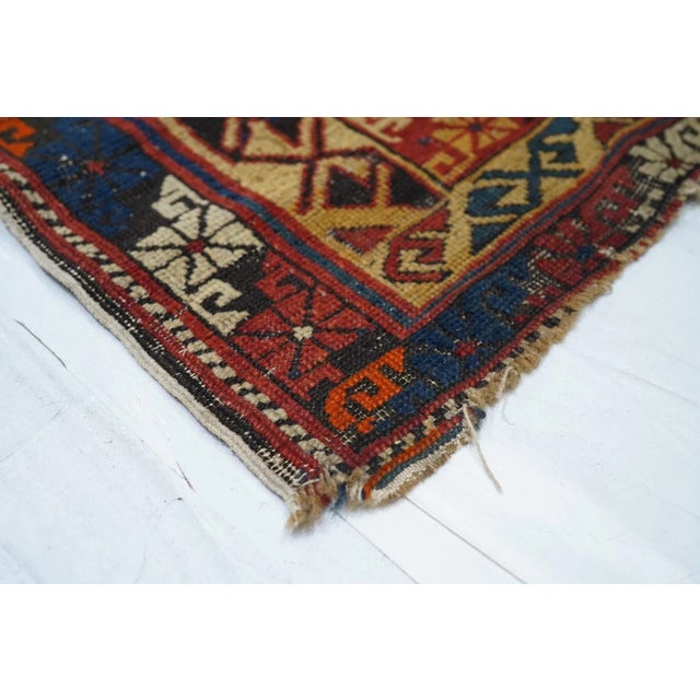 Antique Kuba Rug 3'9'' x 6'3'' | Chairish