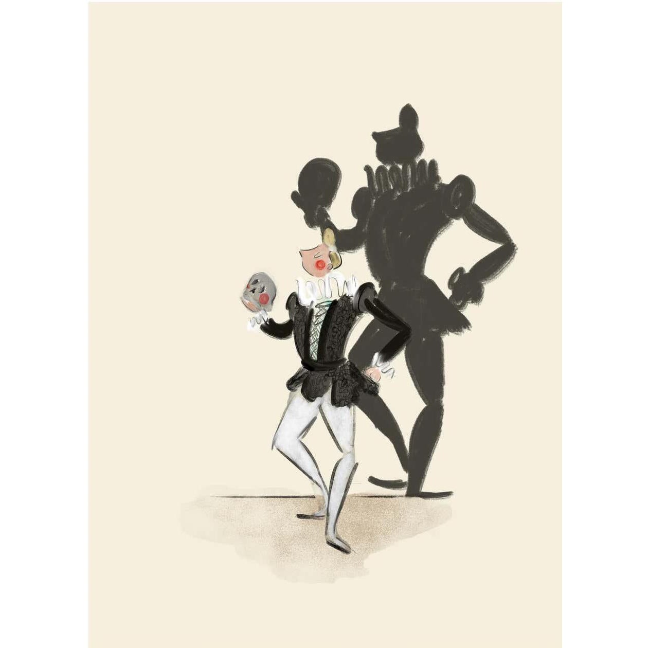 "The Actor" Limited Edition Print on Etching Paper by Tug Rice 2018 ...