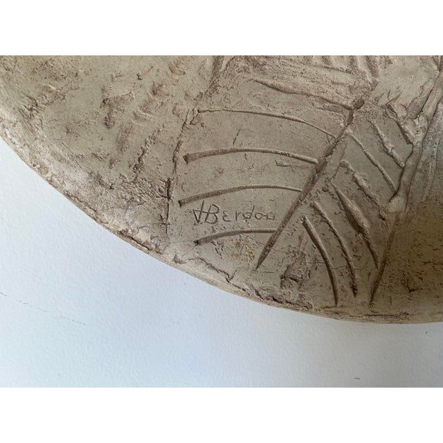 80's J. Berdou Wall Art Sculpture | Chairish