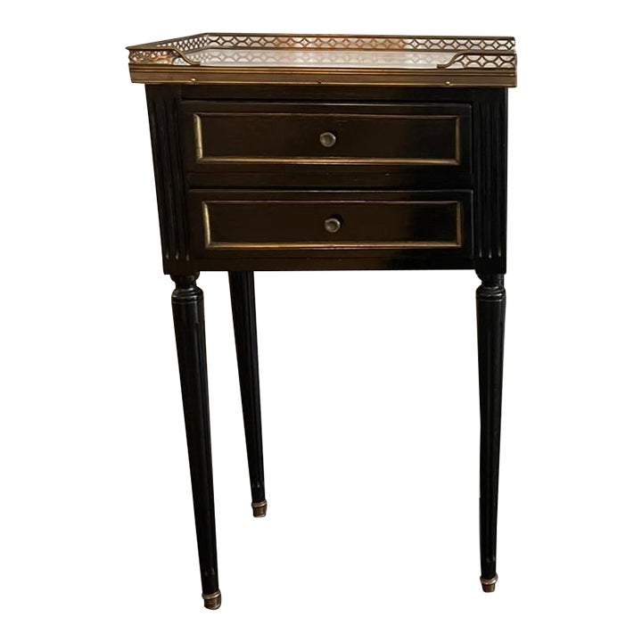 Early 19th Century Neoclassical Nightstand | Chairish