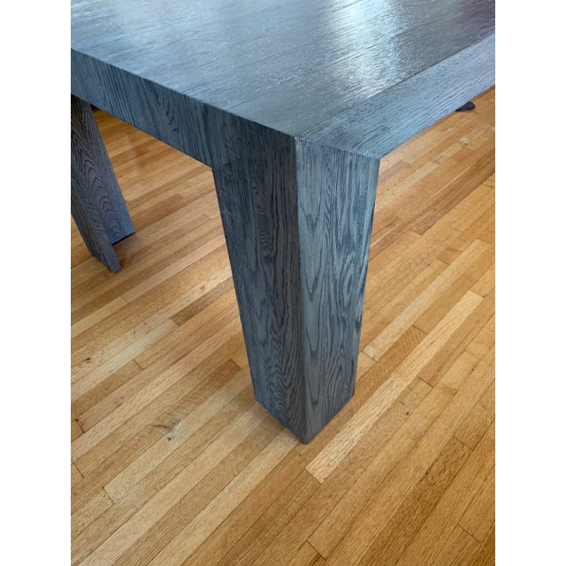 Eleven Foot Modern Wood Dining Table by Restoration Hardware | Chairish