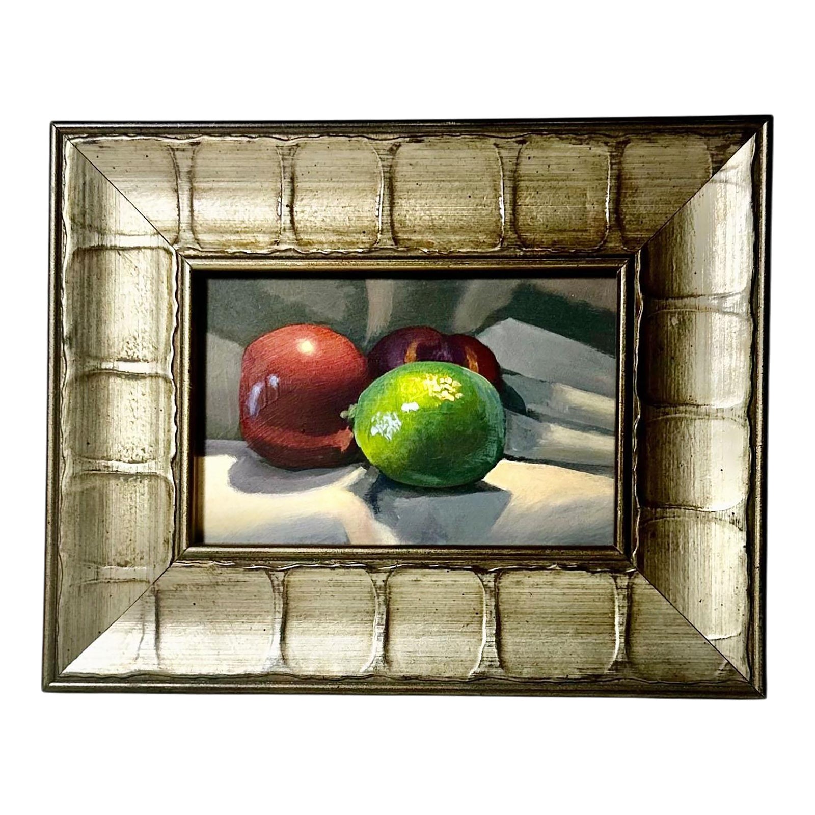 1970s Peter Orrock Still Life Oil Painting in Gilt Frame | Chairish