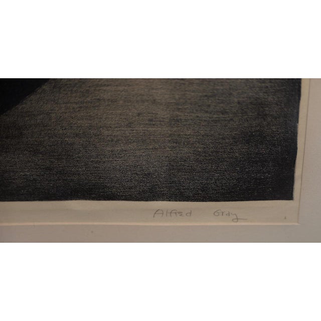 Alfred Gray "Silent Street" Lithograph C.1930s | Chairish