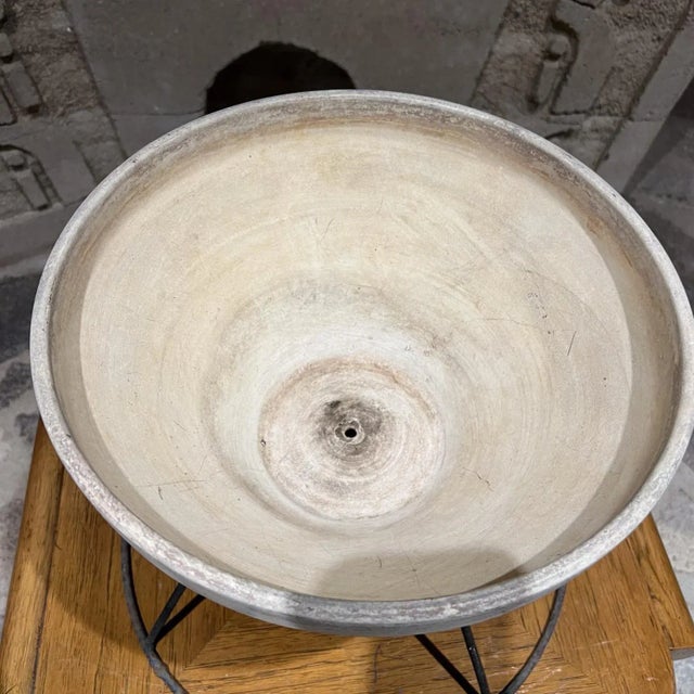 Vintage Bauer Pottery Planter Pot and Stand Los Angeles | Chairish