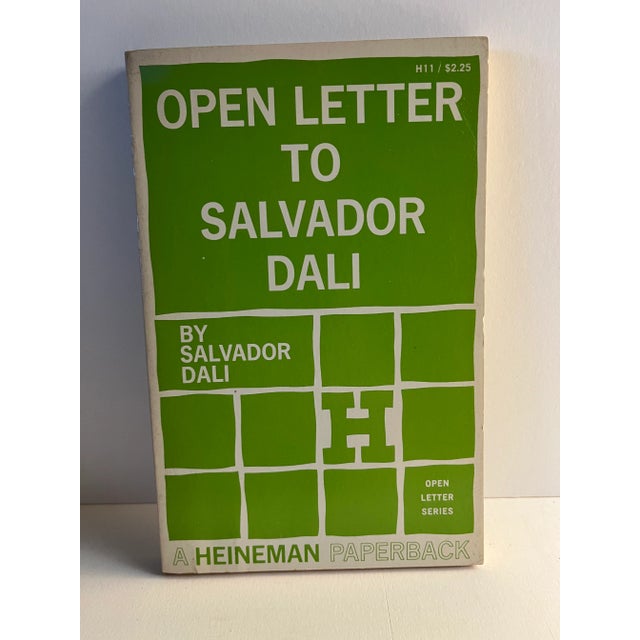 1968 Letter to Salvador Dali by Dali Book | Chairish