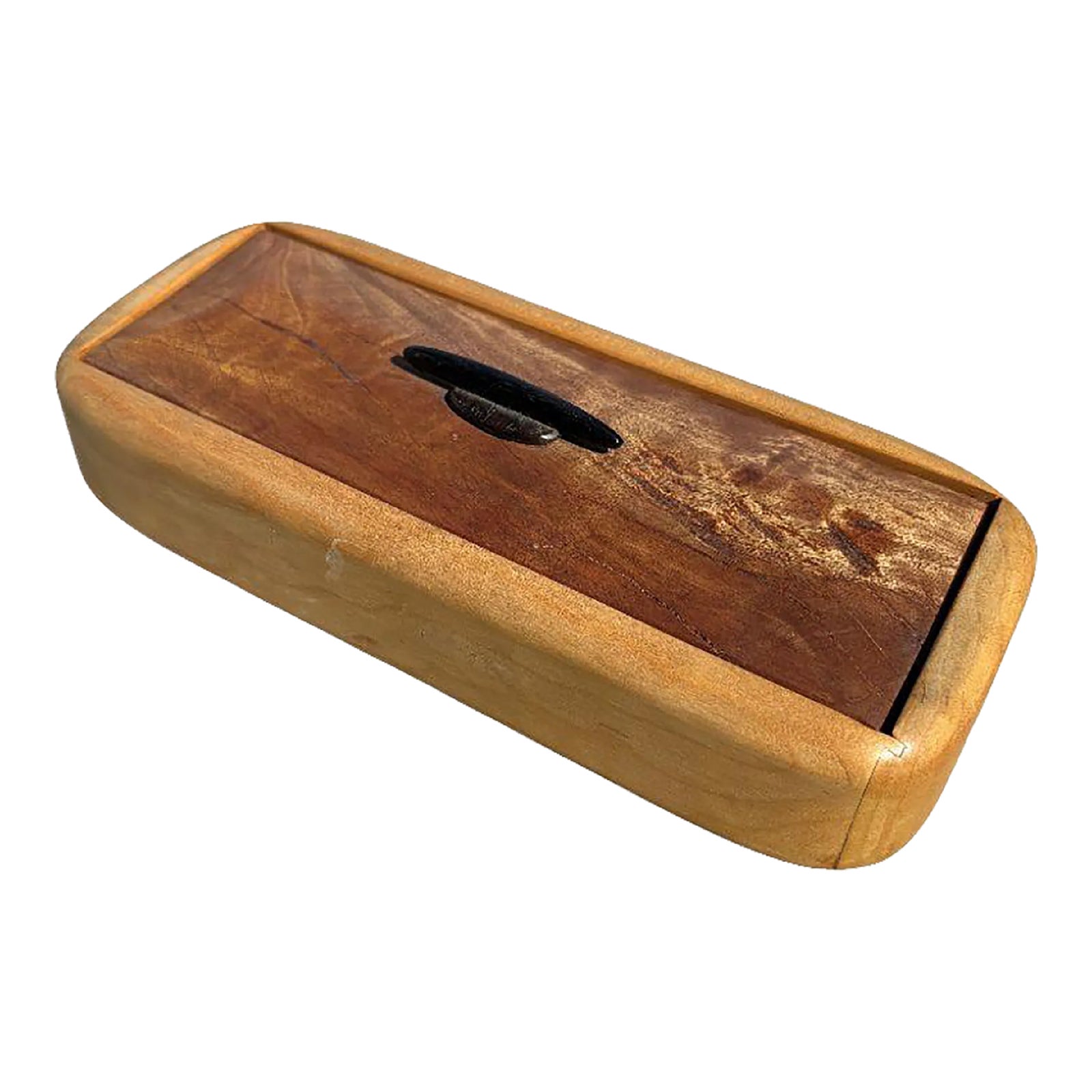 1990s Mid-Century Modern Handcrafted Wooden Isigo Peruvian Ebony ...