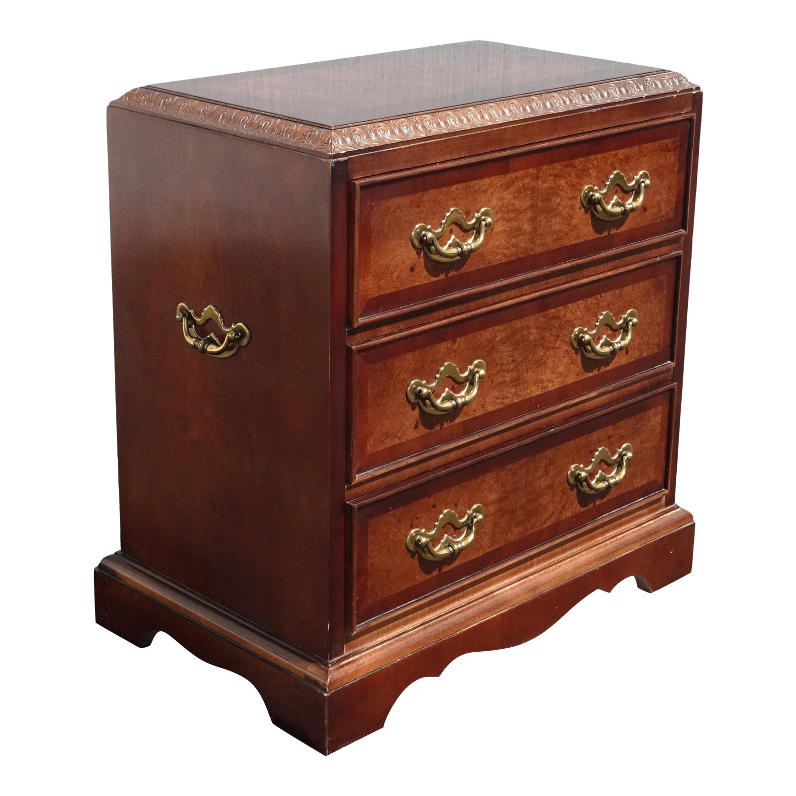 Vintage French Country Nightstand by Lane Furniture | Chairish