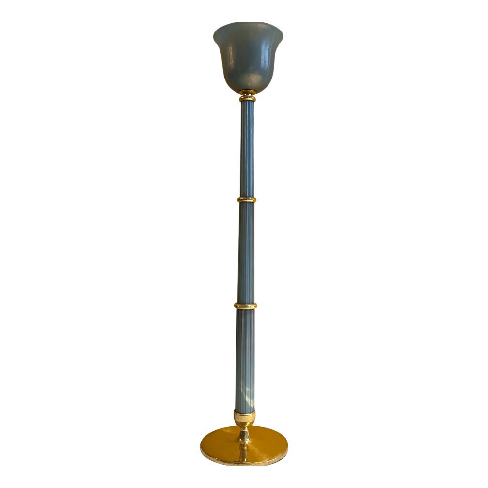 Model 502 Floor Lamp by Tommaso Buzzi for Venini, 1980s | Chairish