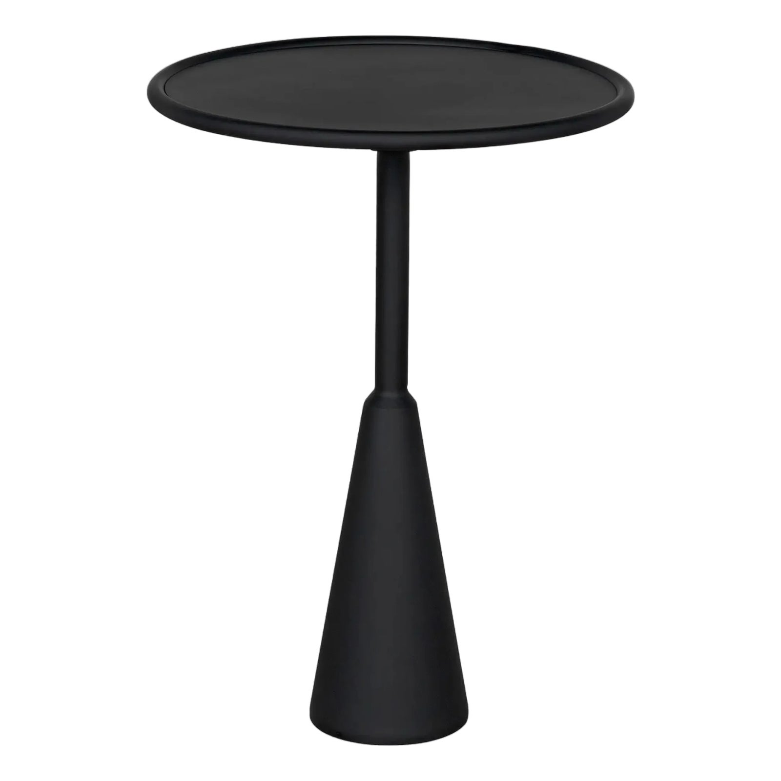 NOIR Hiro Side Table, Black Iron | Chairish