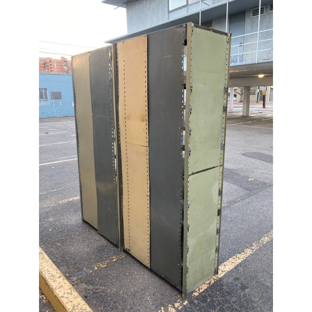 1940s Industrial Library Shelving From Lyon Metal Products | Chairish