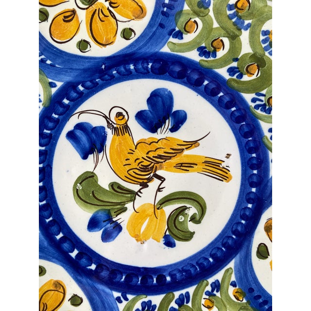19th Antique Manises Plate - Spanish Ceramics | Chairish