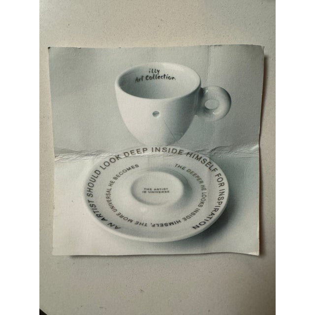 Marina Abramovic Moca Illy Art Collection 2011 Cup Saucer Espresso ...