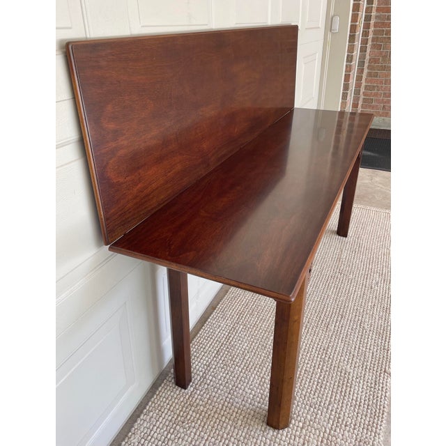 1950s Henredon Vintage Chinoiserie Console Convertible Table | Chairish