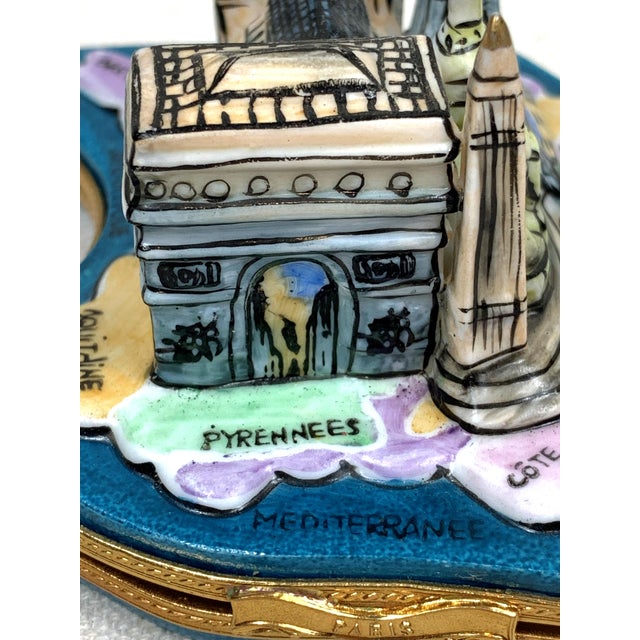 Vintage Paris Landmarks Limoges Box | Chairish