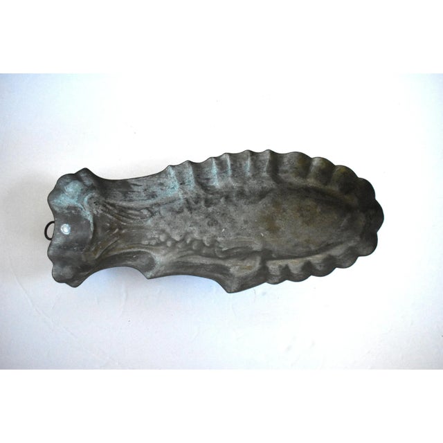 Antique Copper Tin-Lined Fish Mould | Chairish