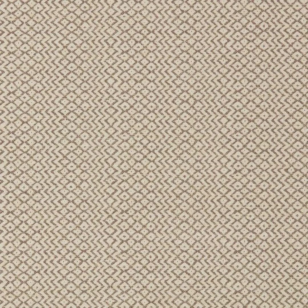Sanderson Cheslyn Fabric in Raw Chocolate - a sample | Chairish