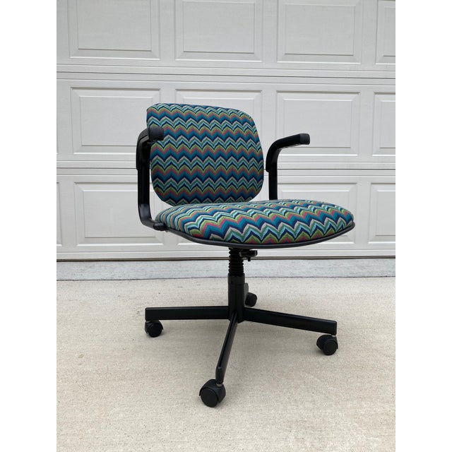 1980s Reupholstered Office Chair by Stylex, Inc. In Mid-Century Modern ...